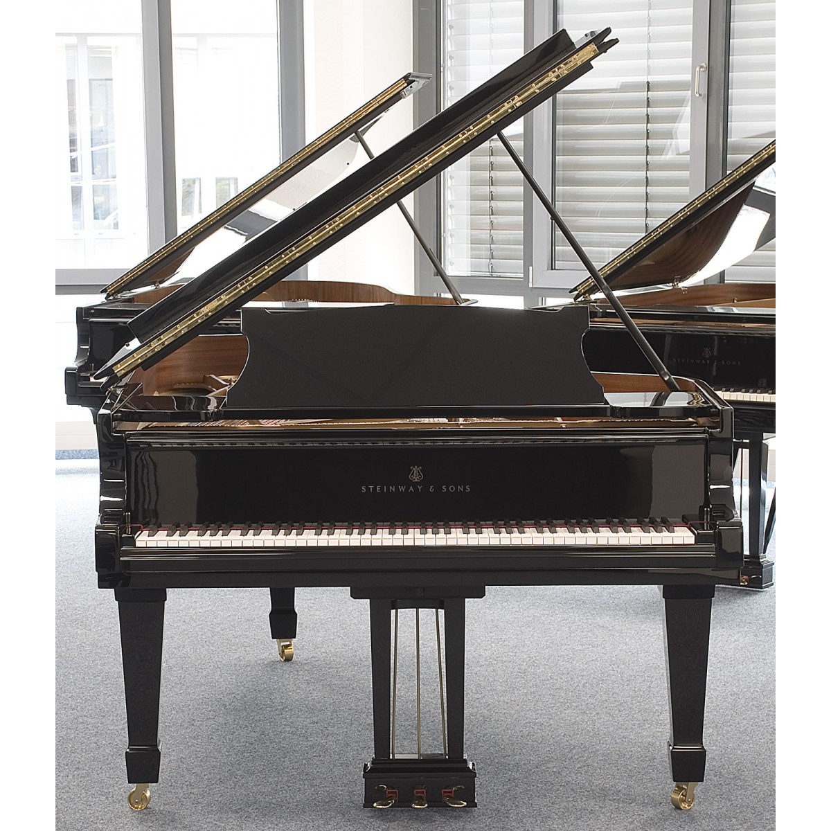 Steinway & Sons Flügel B-211 gebraucht, Bj. 1912 - Musikinstrumente und Musikzubehör