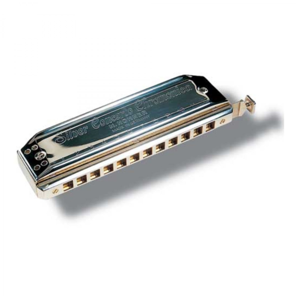 Hohner Mundharmonika Silver Concerto - Musikinstrumente und Musikzubehör
