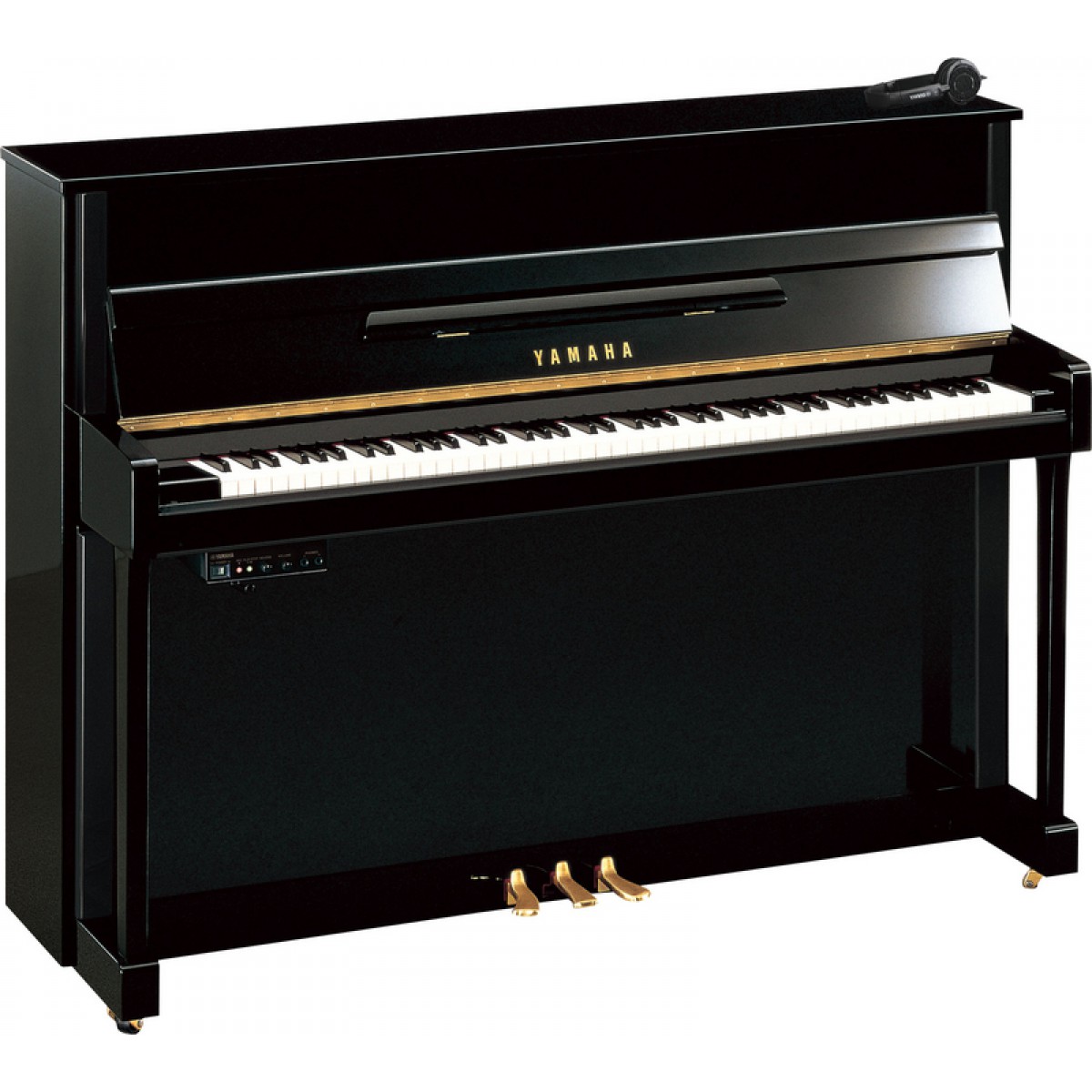Yamaha B2 SG2 Silent Klavier, schwarz Hochglanz
