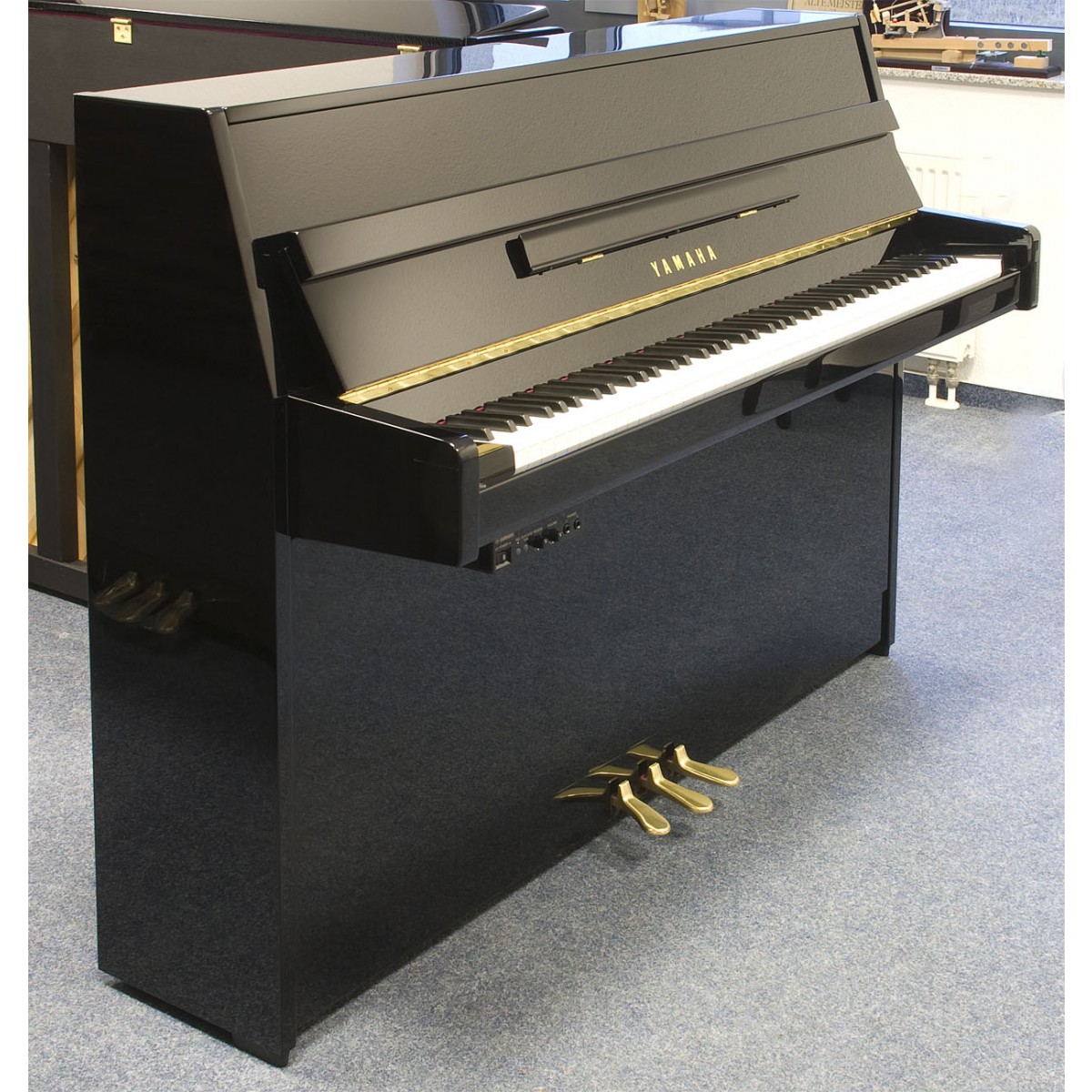 Yamaha Silent Klavier B1 SG2 gebraucht, schwarz