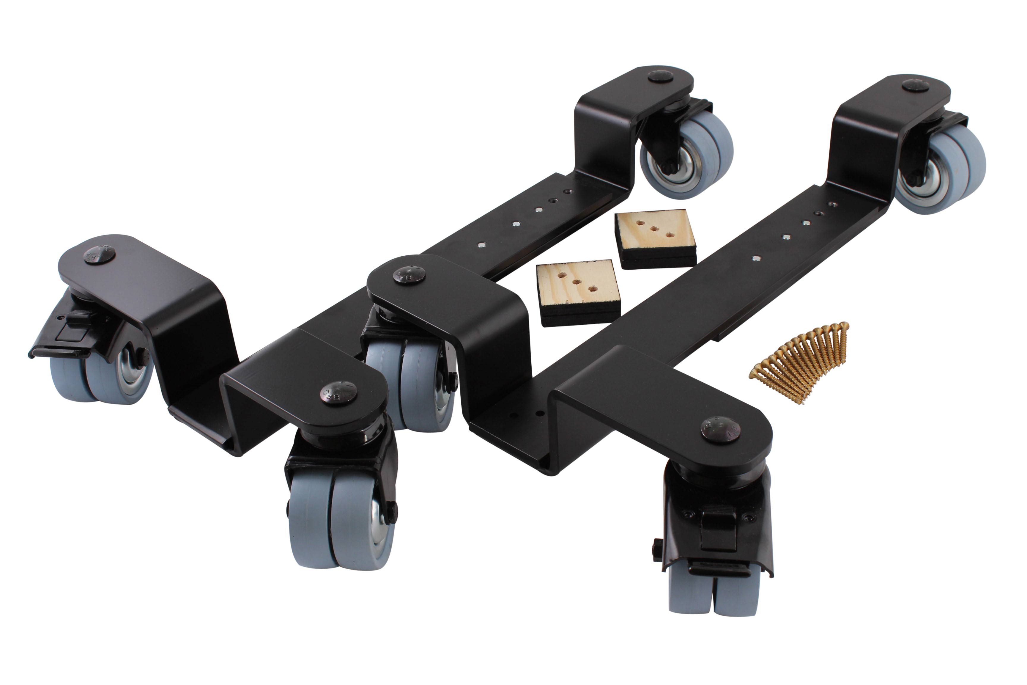 Klavier Rollenböcke, mit extra großen und stabilen Gummi Rollen, T-Form ...