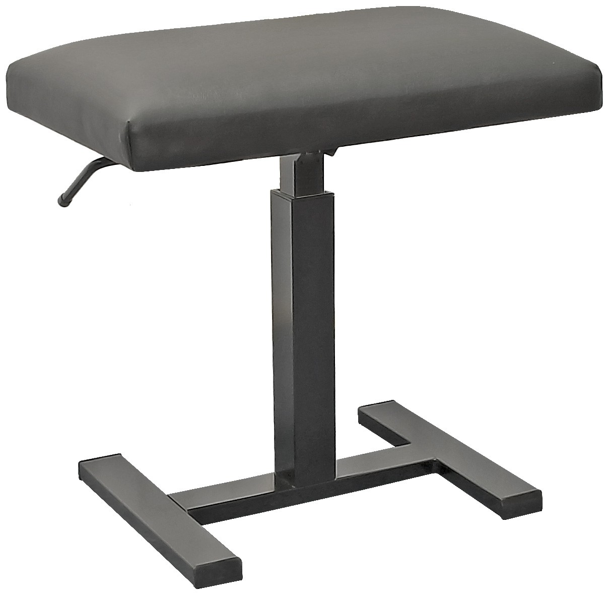 Klavierhocker mit Liftomat, Klavierbank mit Gasdruckfeder, schwarz ...