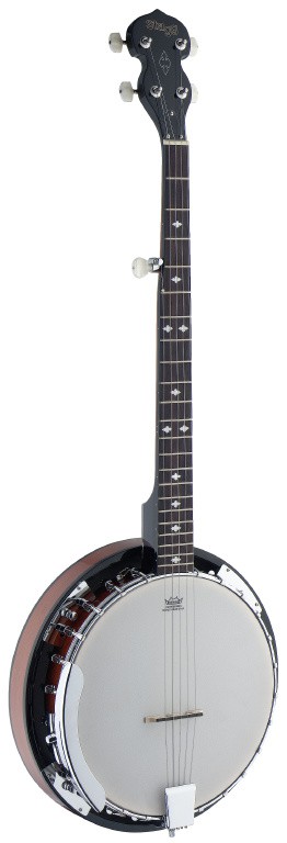 5-string Western Deluxe Banjo, Stagg - Musikinstrumente und Musikzubehör