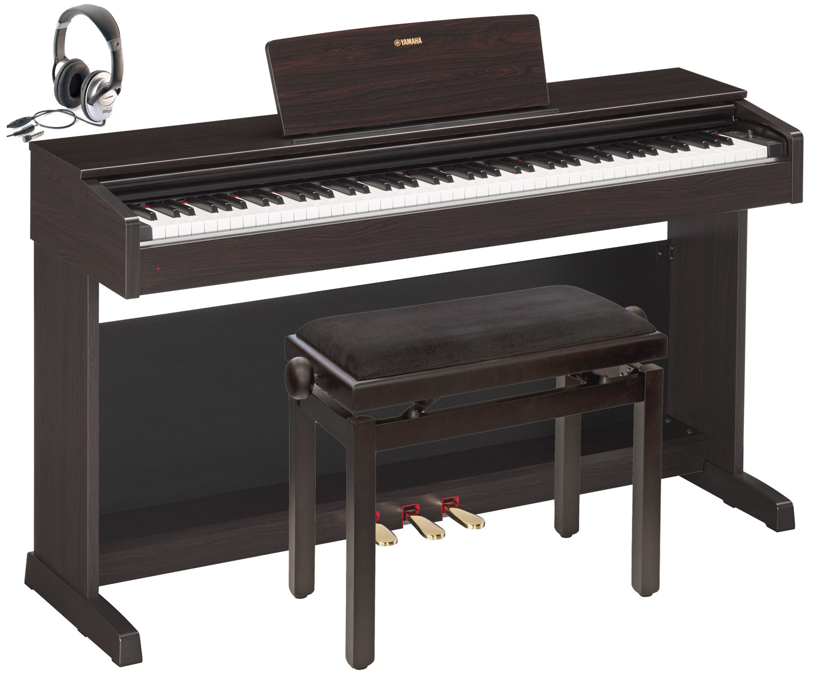 E-Piano Yamaha YDP-143 R Rosenholz Set - Musikinstrumente und Musikzubehör